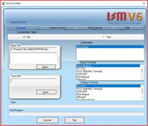 How to use ISM V6 Converter? - ISM V6 Software